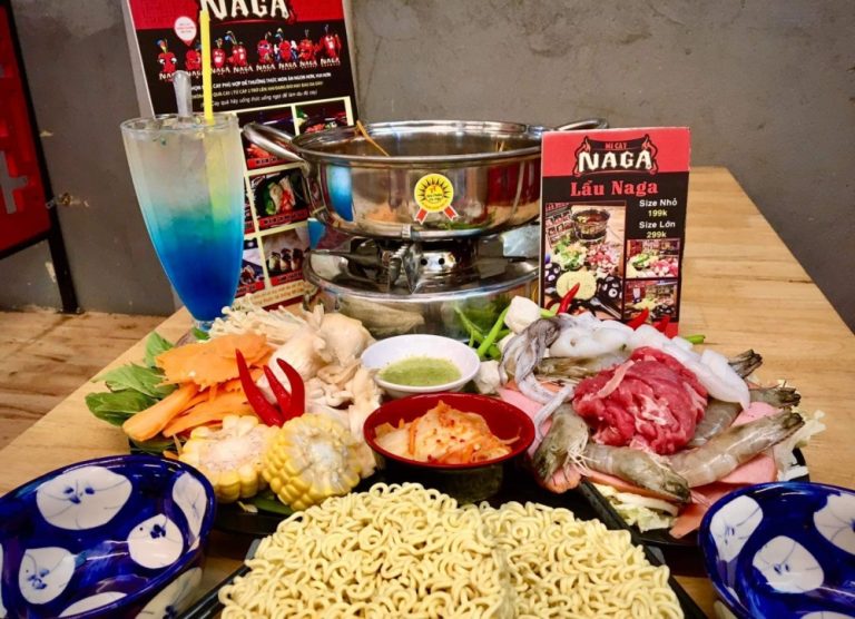 Thực đơn - Mì cay Naga Thủ Đức